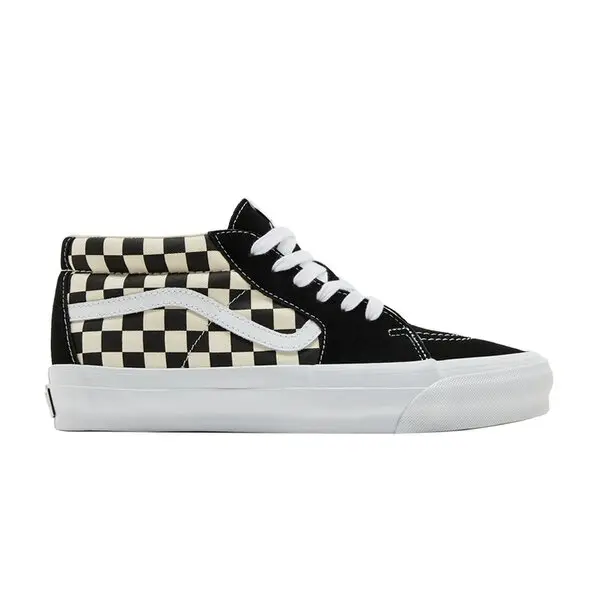 VANS Sk8-mid Reissue 83 Lx Checkerboard Sneakers - White