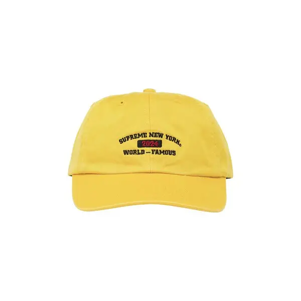Supreme New York Arc 6-panel Cap - Yellow