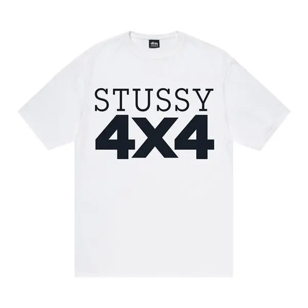 StÜssy 4x4 Tee - White