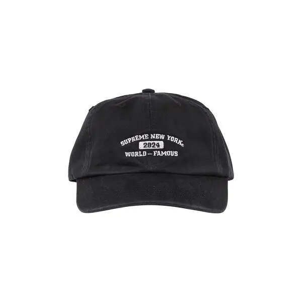 Supreme New York Arc 6-panel Cap - Black