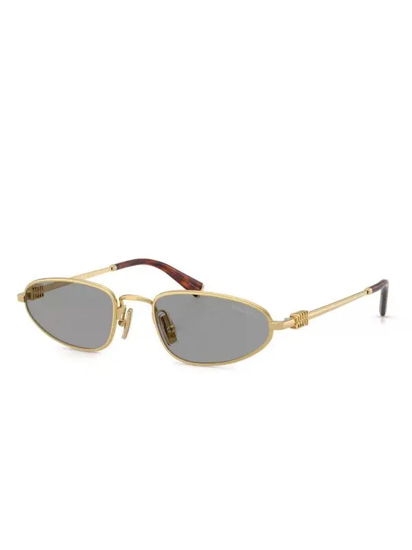 Miu Miu Mu A52s Sunglasses - Gold