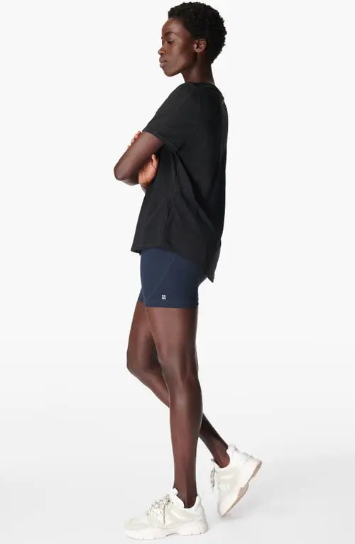 Sweaty Betty Power Bike Shorts - Navy Blue