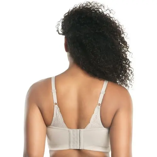 Parfait Mia Wire-free Padded Lace Bralette - Sandstone