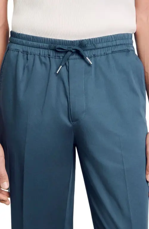 Sandro Elasticated Drawstring Straight-leg Trousers