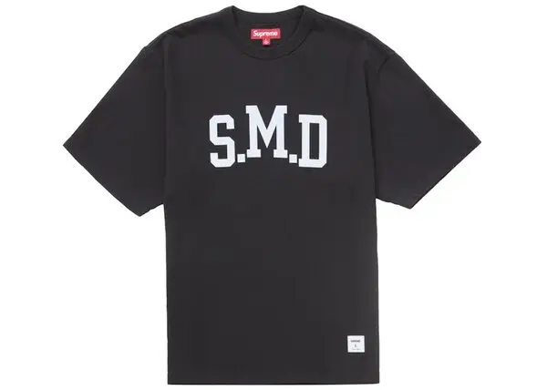 Supreme Smd Short Sleeve Top - Black