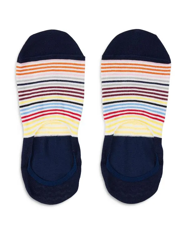 Paul Smith Stripe No Show Socks Pack Of 3