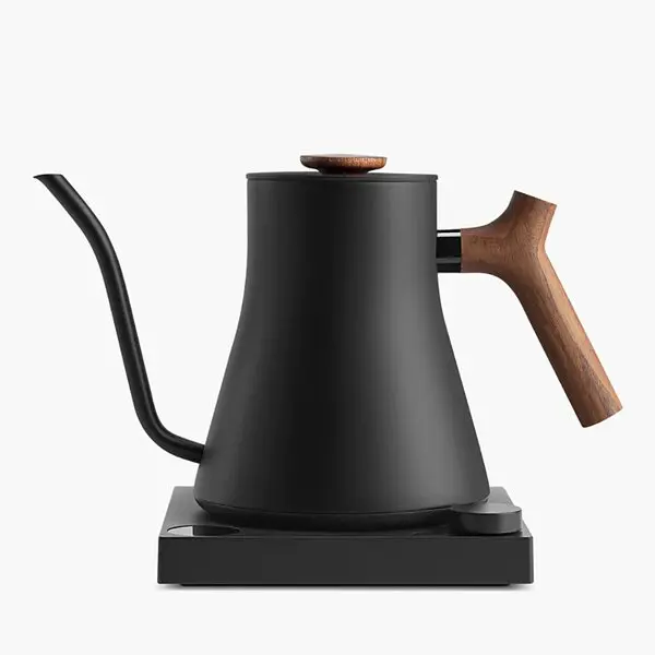 FELLOW Stagg Ekg Pro Matte Tea Kettle - Matte Black Walnut
