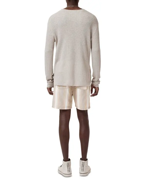 John Varvatos David Drawstring Shorts - Chalk