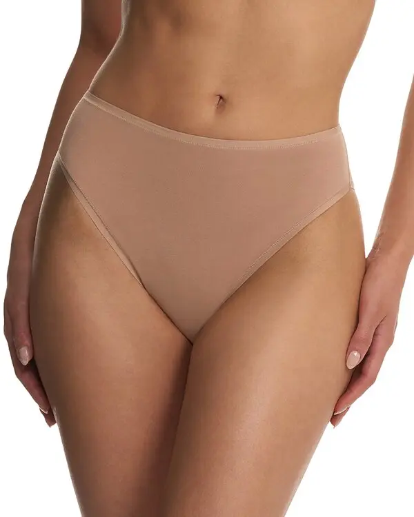 Natori Bliss Bare High Cut Brief - Buff