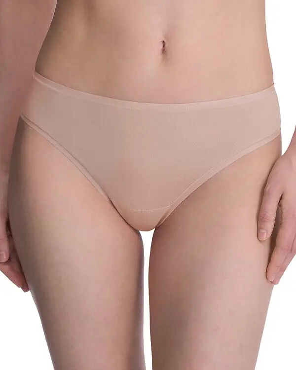 Natori Bliss Bare Thong - Cafe