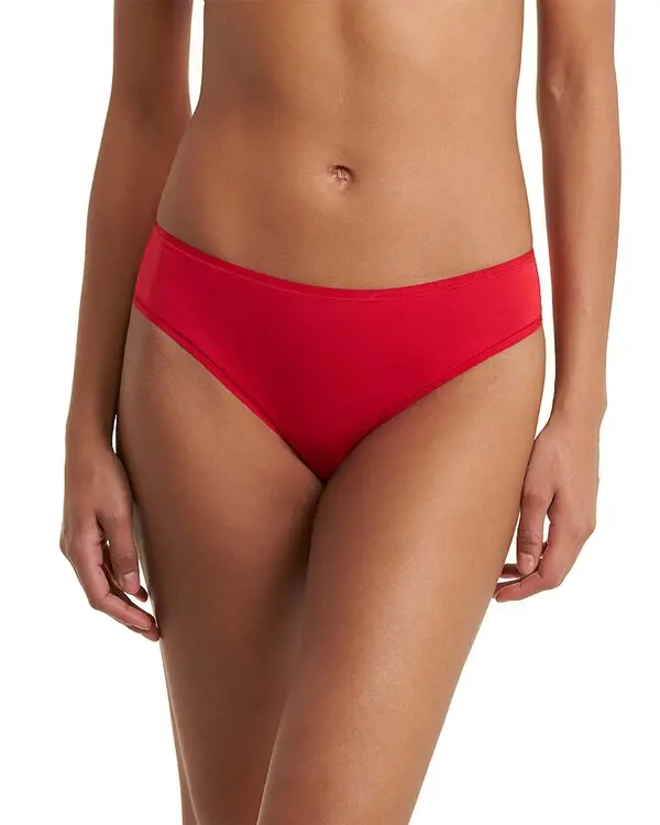 Natori Bliss Bare Thong - Holidy Red