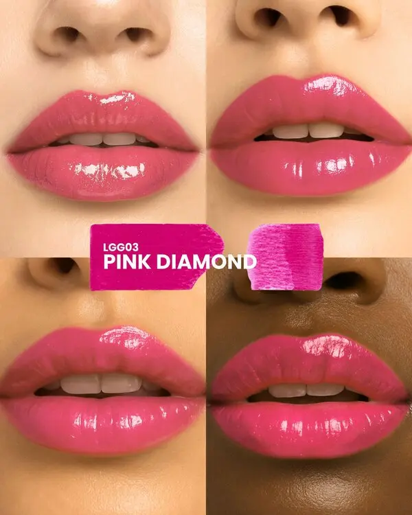 SIIA COSMETICS Change Agent Shine Lip Gloss - Pink Diamond