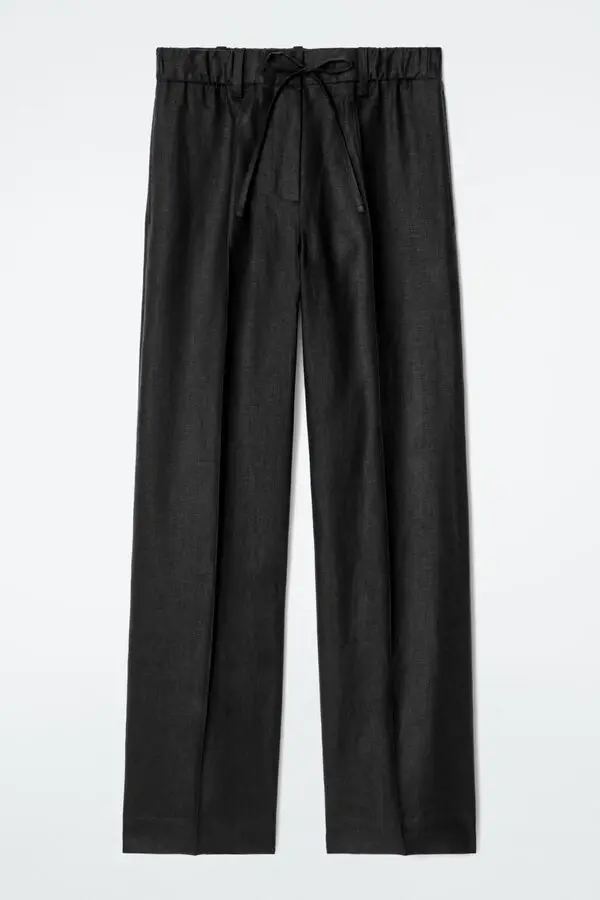 Cos Linen Drawstring Pants