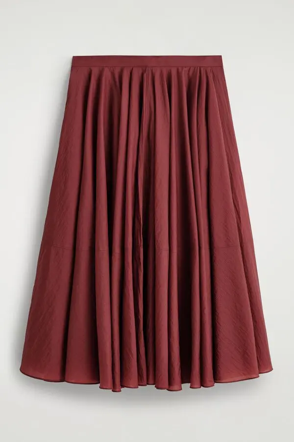 Cos Circle-cut Midi Skirt