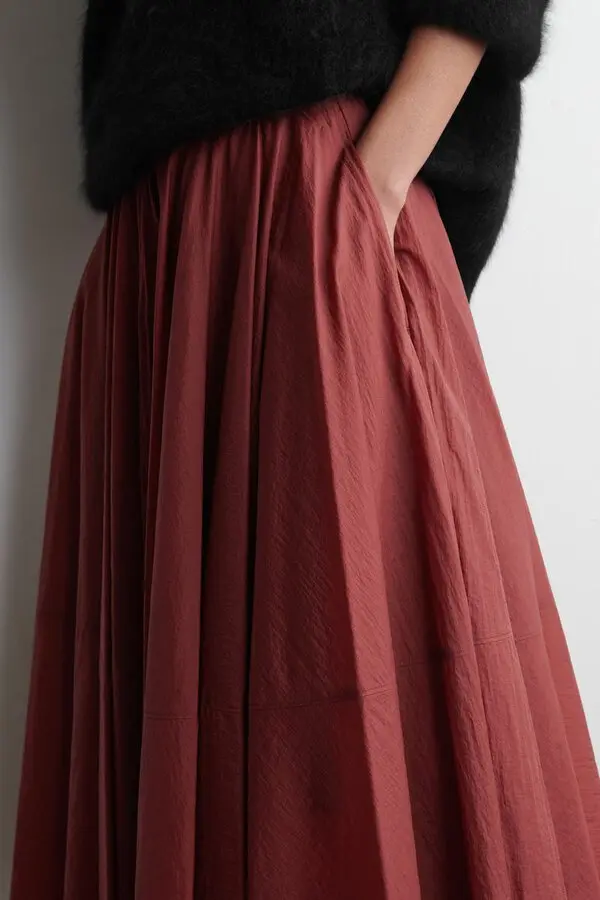 Cos Circle-cut Midi Skirt