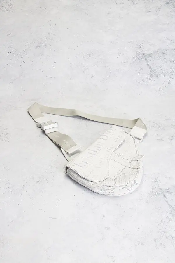 Dior Newspaper Saddle Bag