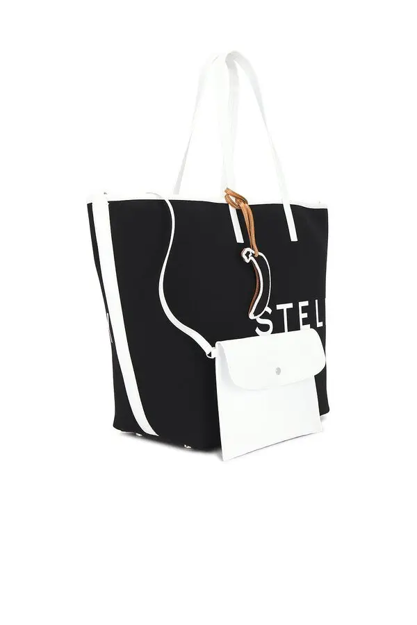 Stella McCartney Canvas Tote Bag - Black