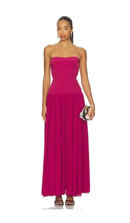 LOVERS AND FRIENDS Margot Gown - Plum