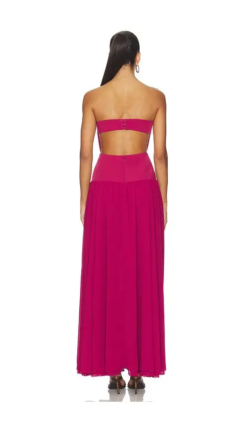 LOVERS AND FRIENDS Margot Gown - Plum