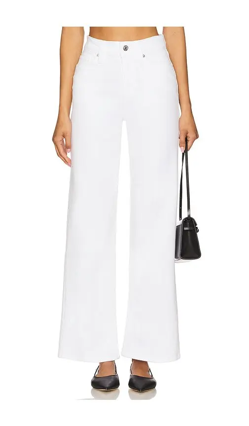 FRAME Le Slim Palazzo Jeans - White