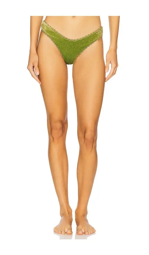 Devon Windsor Wade Bikini Bottom - Olive