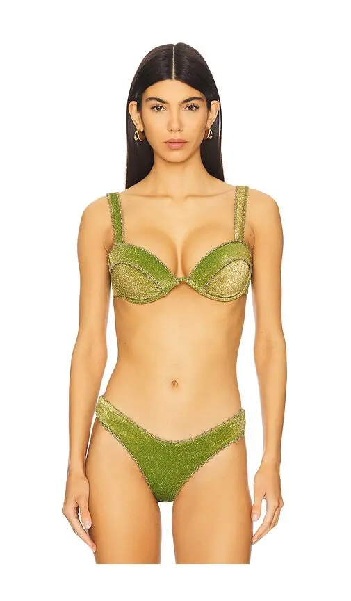 Devon Windsor Winslow Bikini Top - Olive