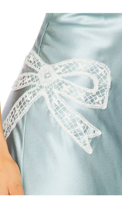 Alejandra Alonso Rojas V-neck Corset Dress