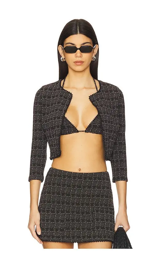 Devon Windsor X Revolve Mimi Jacket - Charcoal