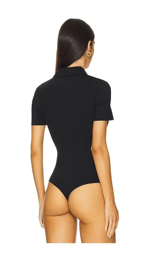 Commando Neoprene Polo Bodysuit