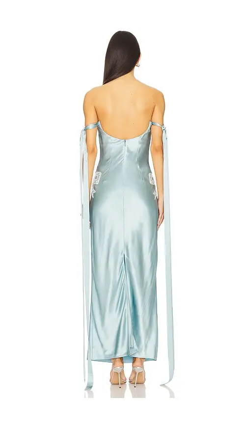 Alejandra Alonso Rojas V-neck Corest Dress