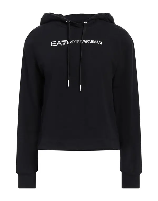 EA7 Hooded Sweatshirt - Black