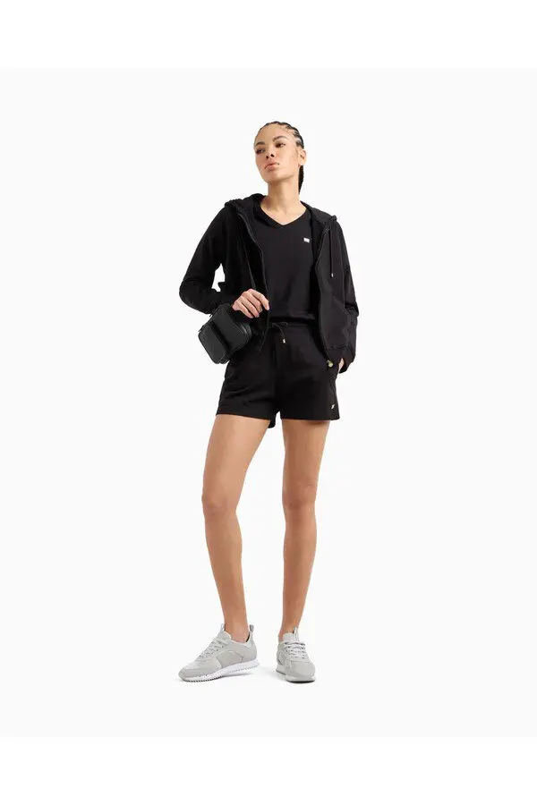 EA7 Core Lady Fleece Shorts