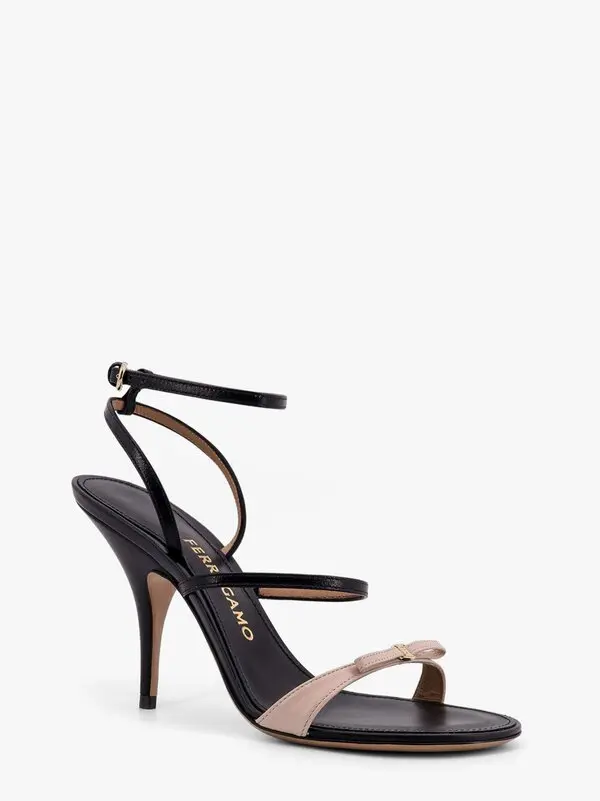 FERRAGAMO Ariel Leather Sandals