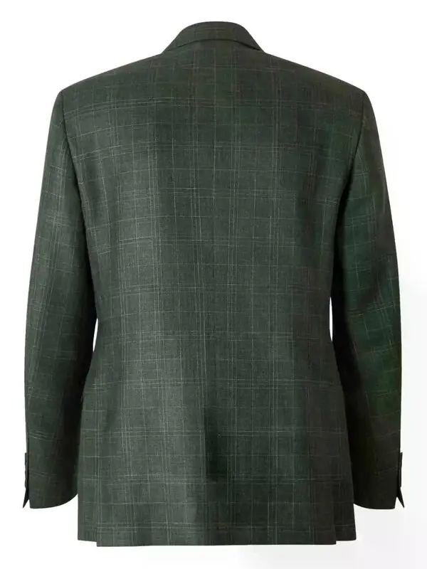 Canali Checked Blazer