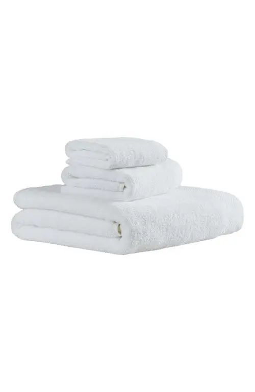 Calvin Klein Entwine 3-piece Towel Set - White