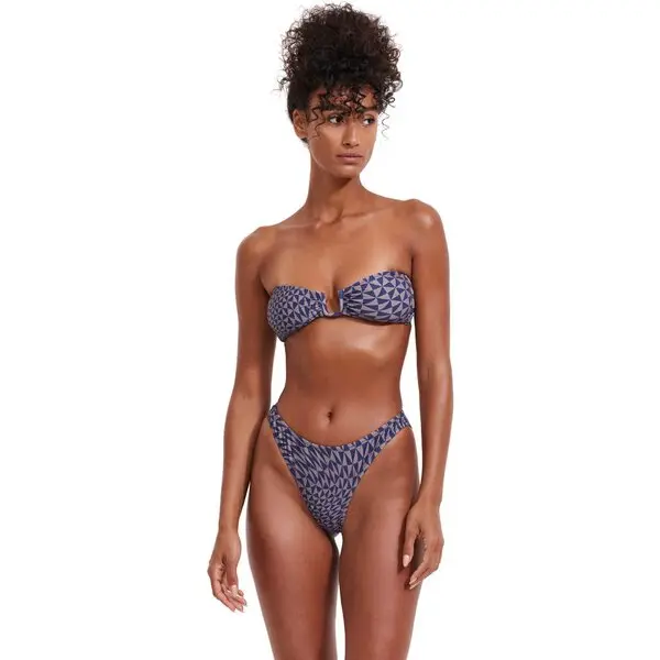 GOTTEX Midnight Magic Bandeau Underwire Bikini Top - Multi