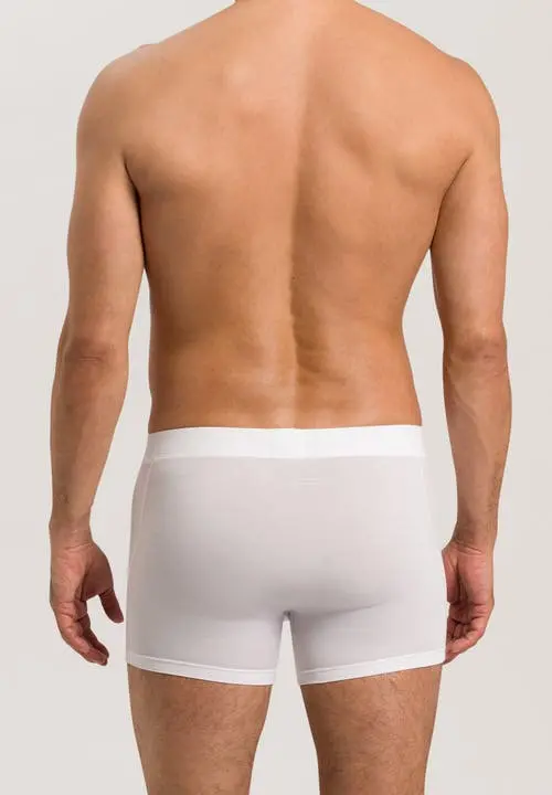 Hanro Natural Function Tencel™ And Cotton Boxer Brief - White