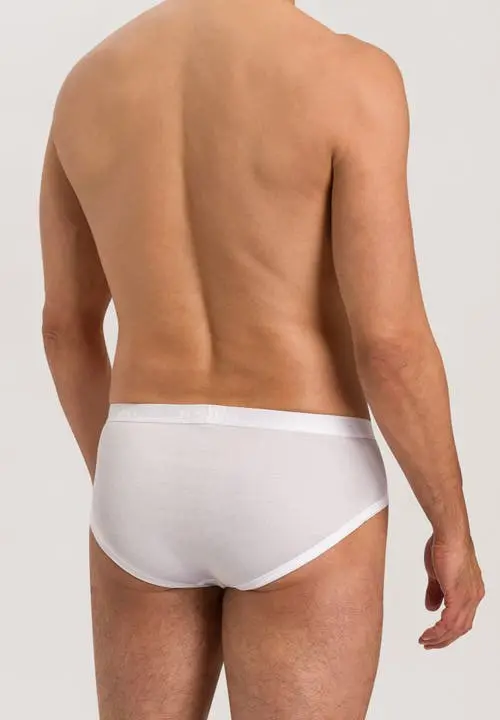 Hanro Cotton Pure Cotton High Leg Brief