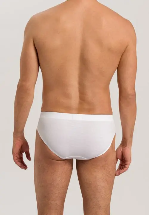 Hanro Sea Island Cotton Cotton Brief - White