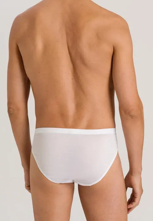Hanro Cotton Sporty Cotton Low Rise Brief - White