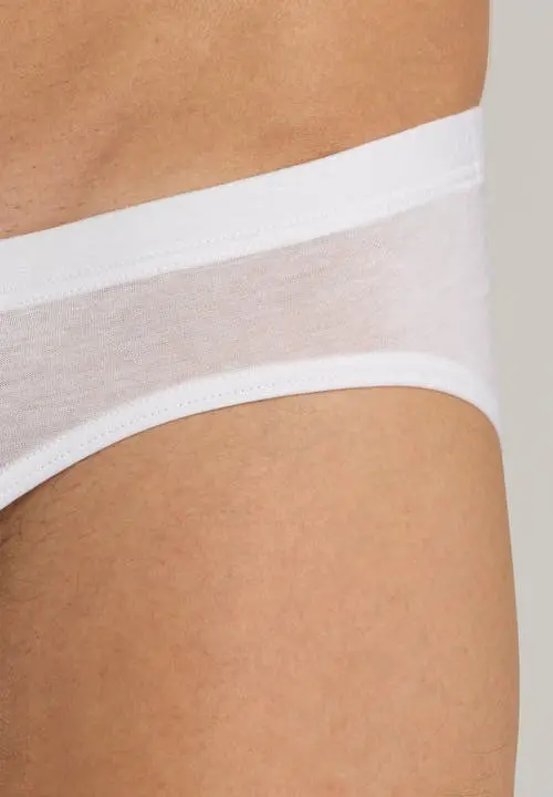 Hanro Cotton Sporty Cotton Low Rise Brief - White