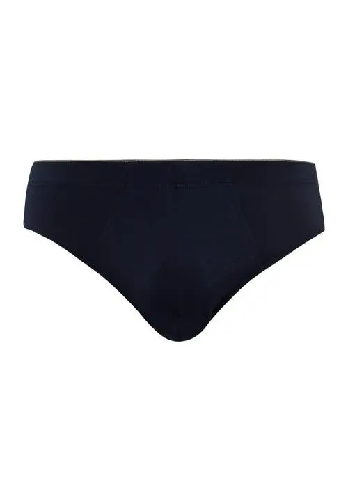 Hanro Cotton Superior Cotton Brief - Midnight Navy