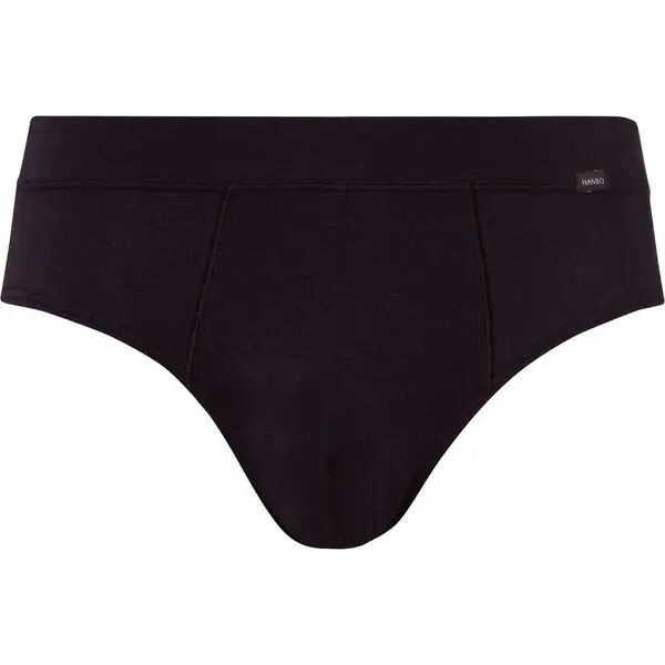 Hanro Natural Function Tencel And Cotton Brief - Deep Black