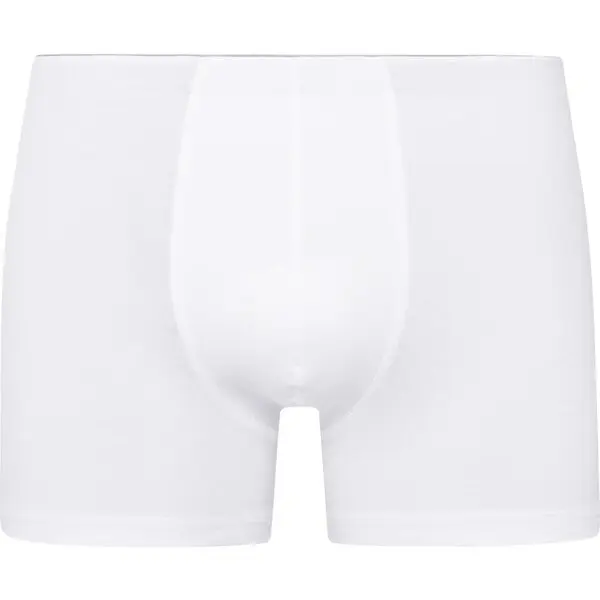 Hanro Cotton Superior Long Leg Boxer Brief - White