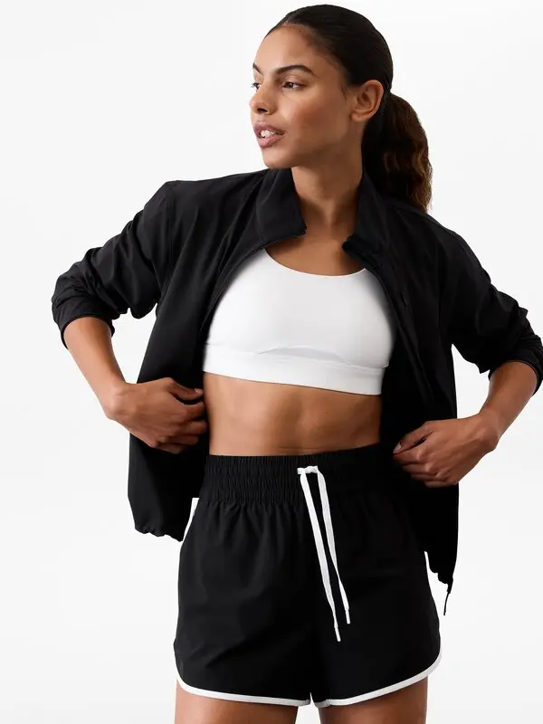 Athleta Sprint Finish Jacket - Black