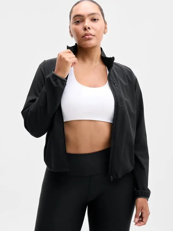 Athleta Sprint Finish Jacket - Black