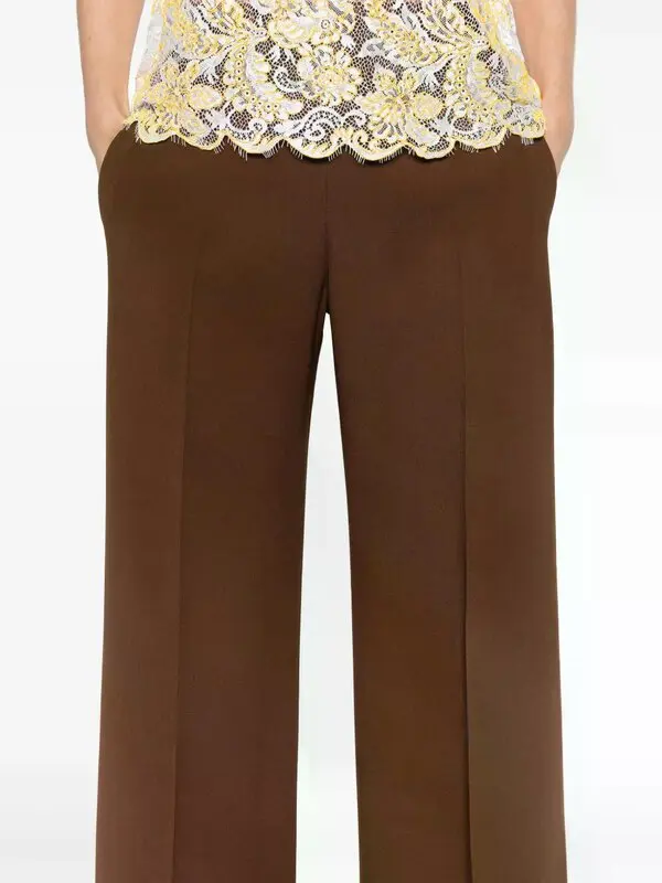 Ermanno Scervino Crepe Trousers