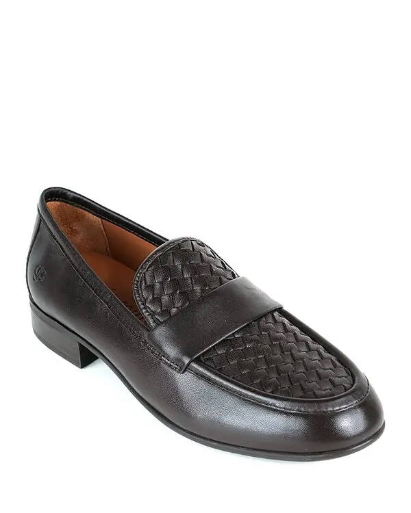 KENNETH COLE Crew Woven Loafer Flats