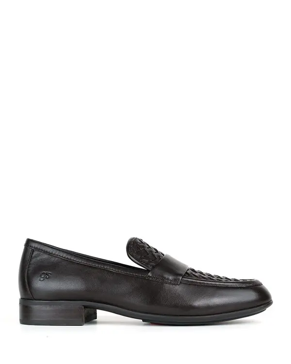 KENNETH COLE Crew Woven Loafer Flats