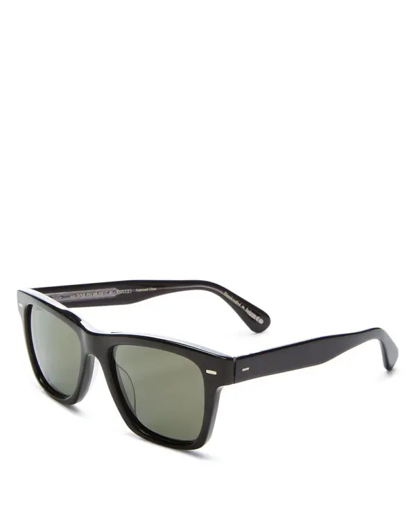Oliver Spencer Polarized Square Sunglasses
